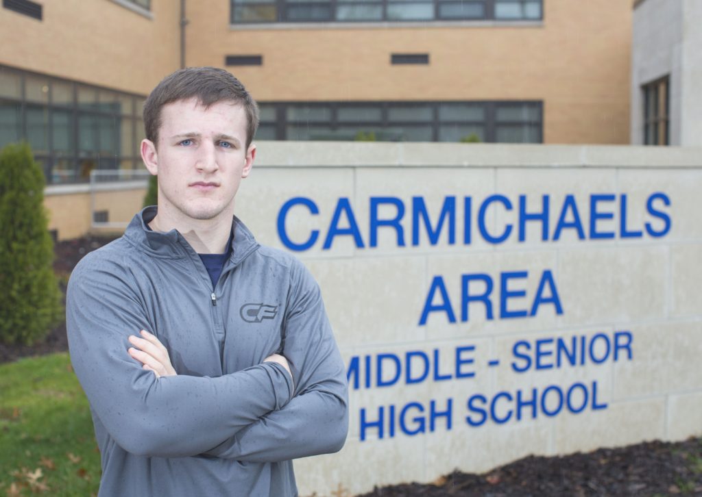 Billy Bowlen, wrestling - Herald-Standard
